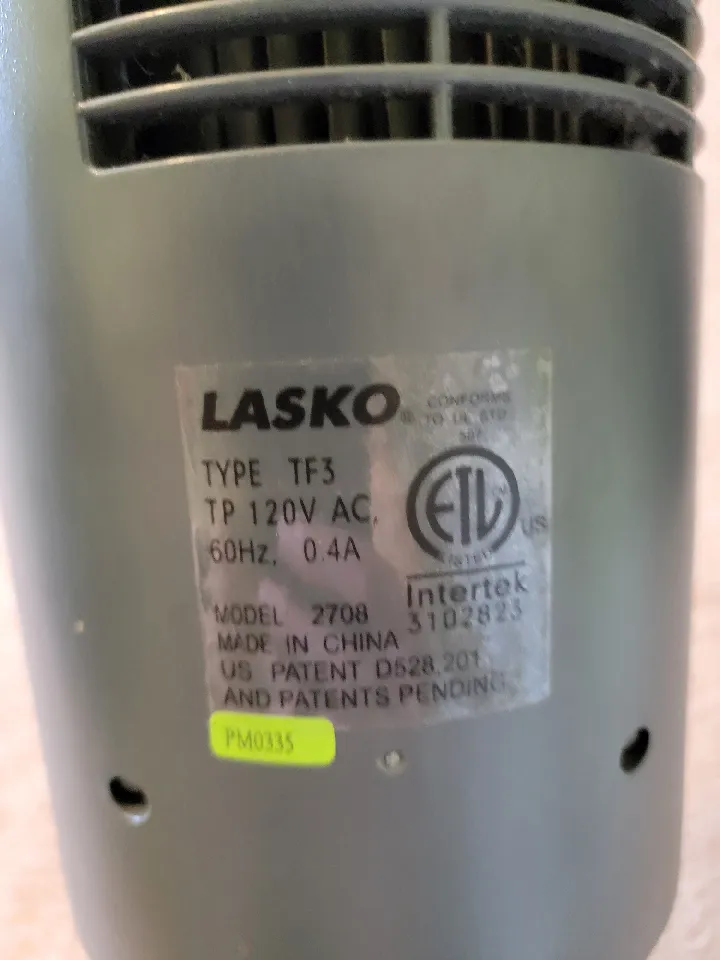 Lasko 2708 Tower Fan Base Column by Ben | Download free STL model ...