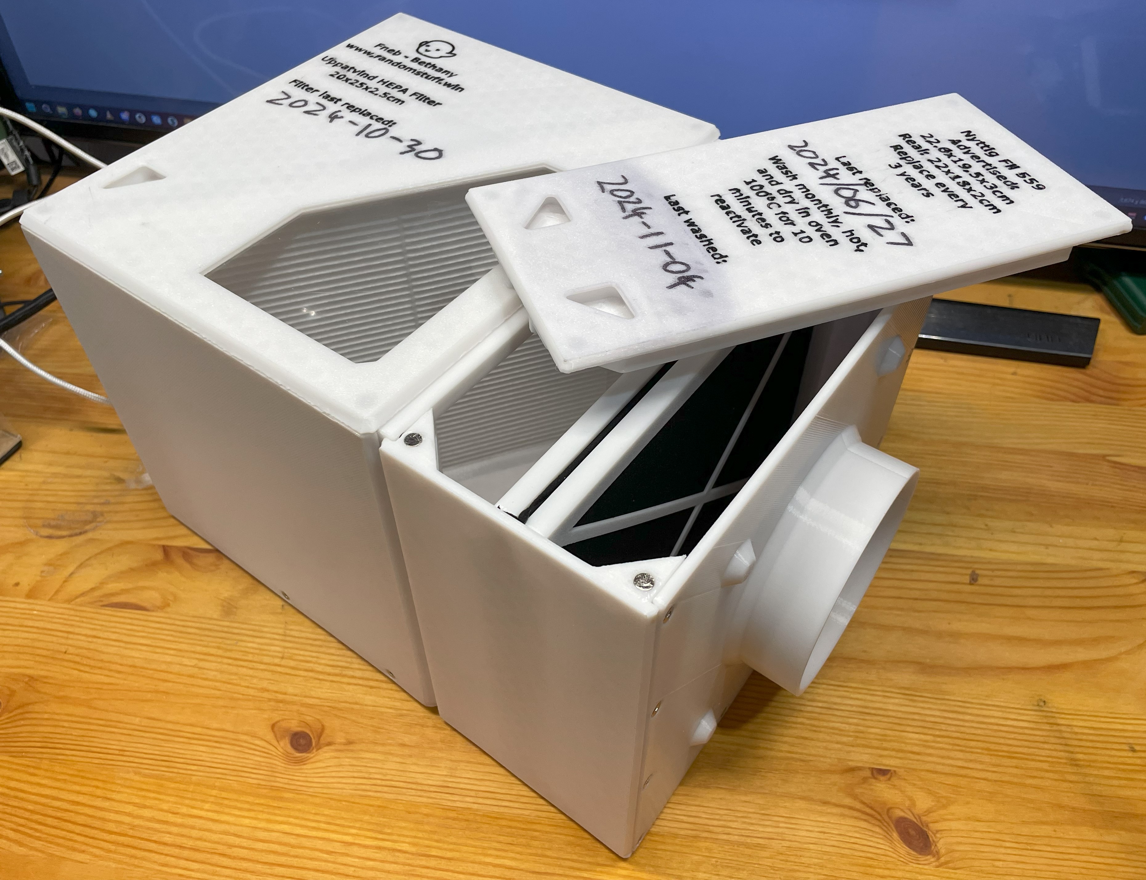 Mafuchit - Modular Air Filter Using Cheap Ikea Things by fneb ...