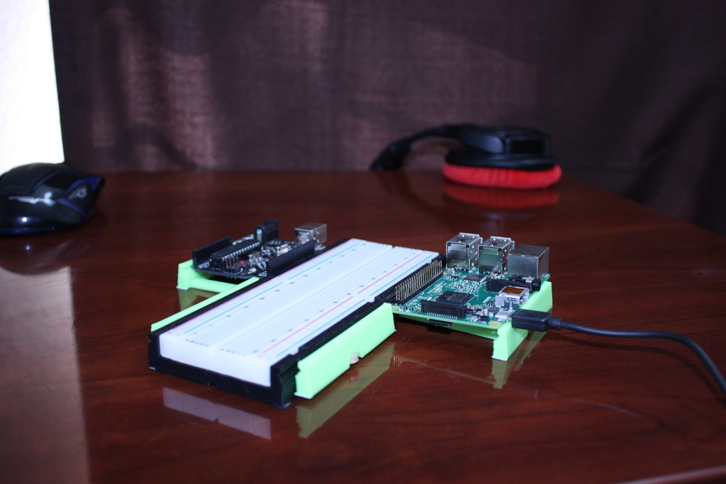Breadboard Spring Vise for Arduino or Raspberry Pi by patshead ...