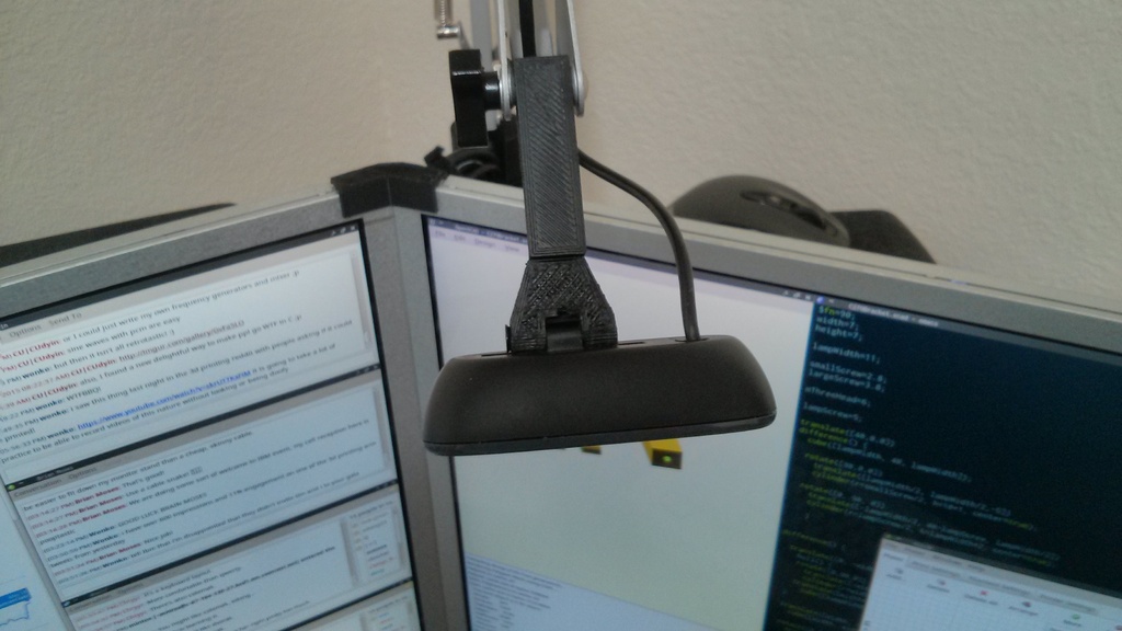 Mounting Brackets With Swivel for Logitech C270 and C920 Web Camera by ...