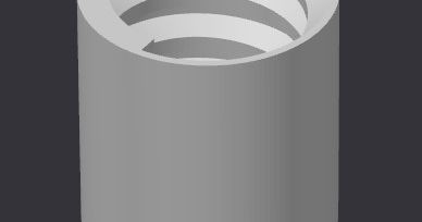 23.5mm Broom Handle Adapter by NinjaGinga | Download free STL model ...