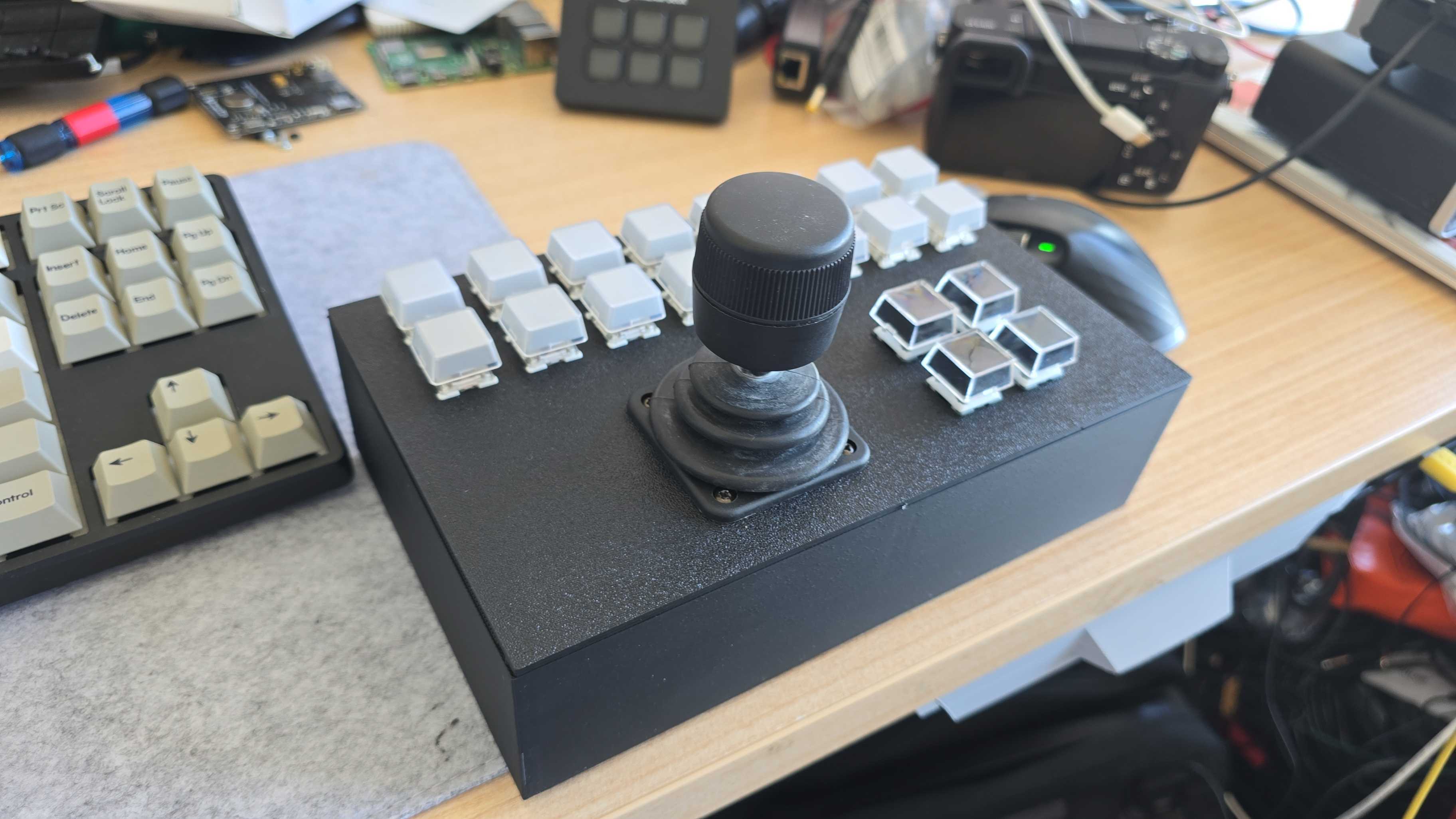 PTZ / vMix Controller Plate by Lewys Martin | Download free STL model ...