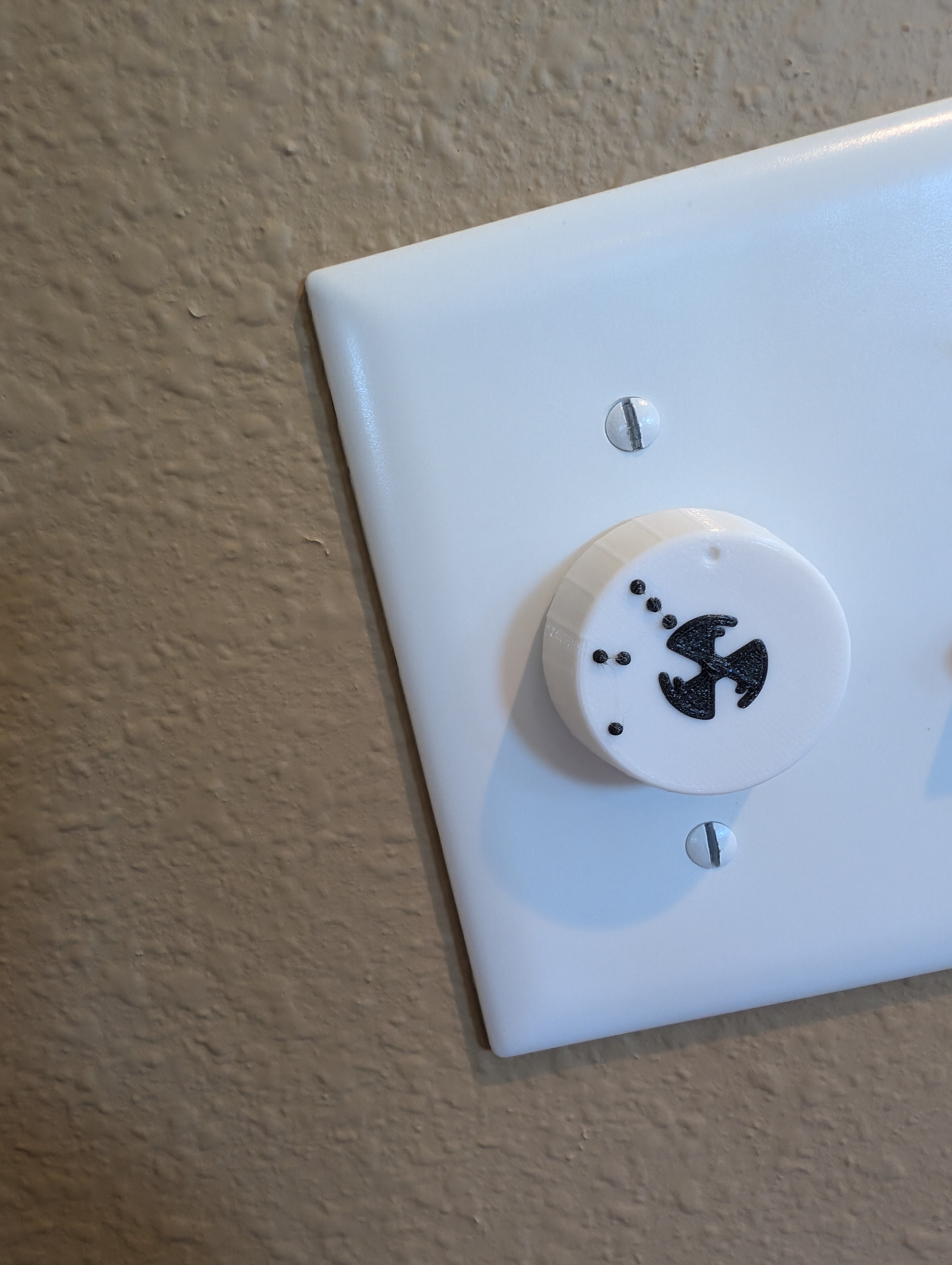 Ceiling fan wall control knob von hammerly | Kostenloses STL-Modell ...
