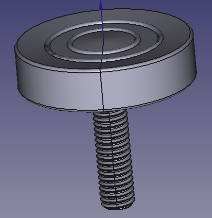M6 Thread Adjustable Levelers Screw by Mad Scientist | Download free ...