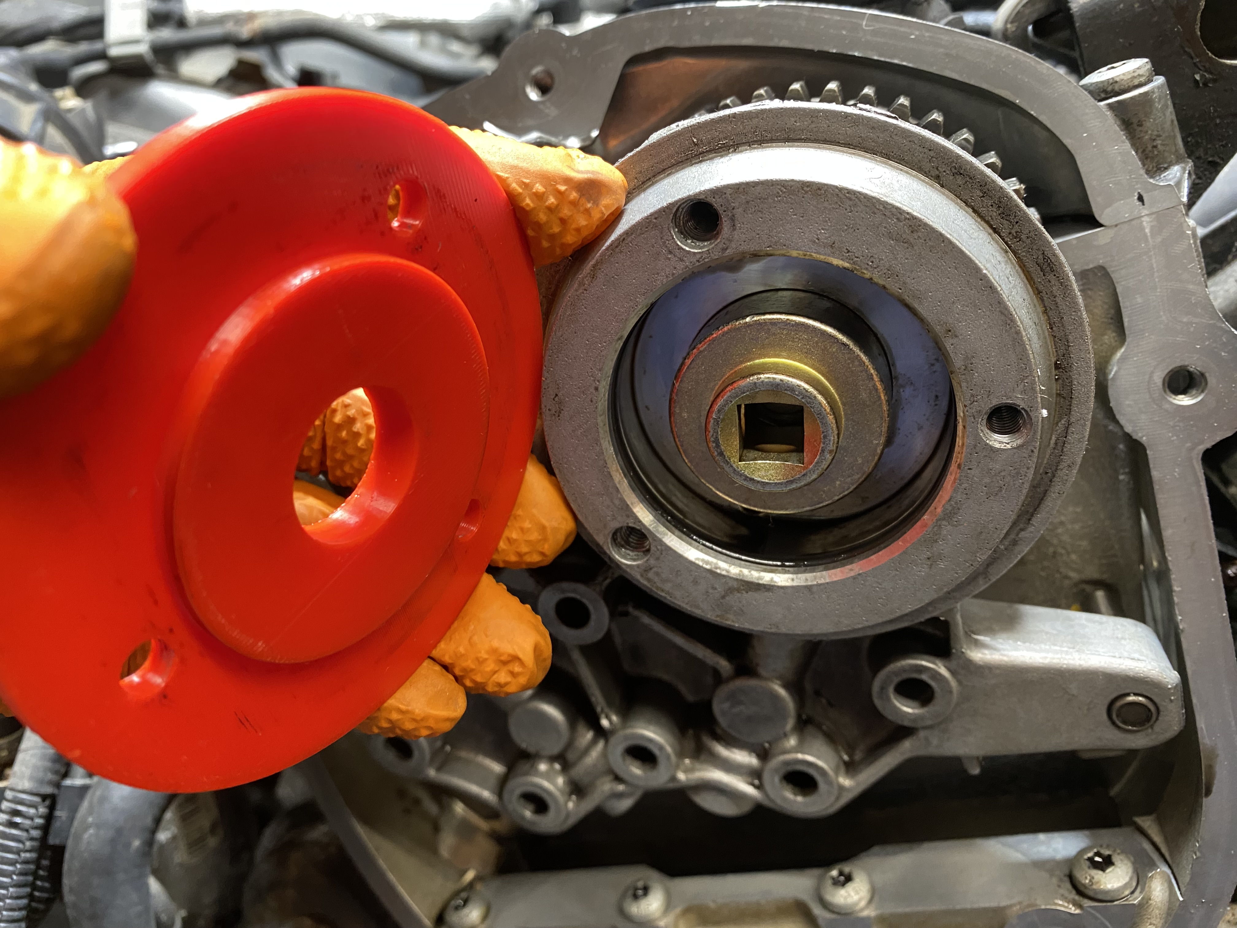 Retainer for Audi 2.0 TFSI camshaft control valve socket by JimB ...