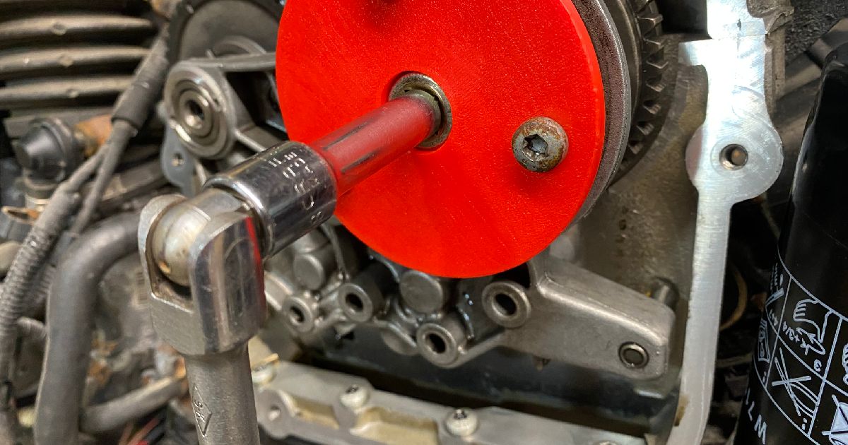 Retainer for Audi 2.0 TFSI camshaft control valve socket by JimB ...