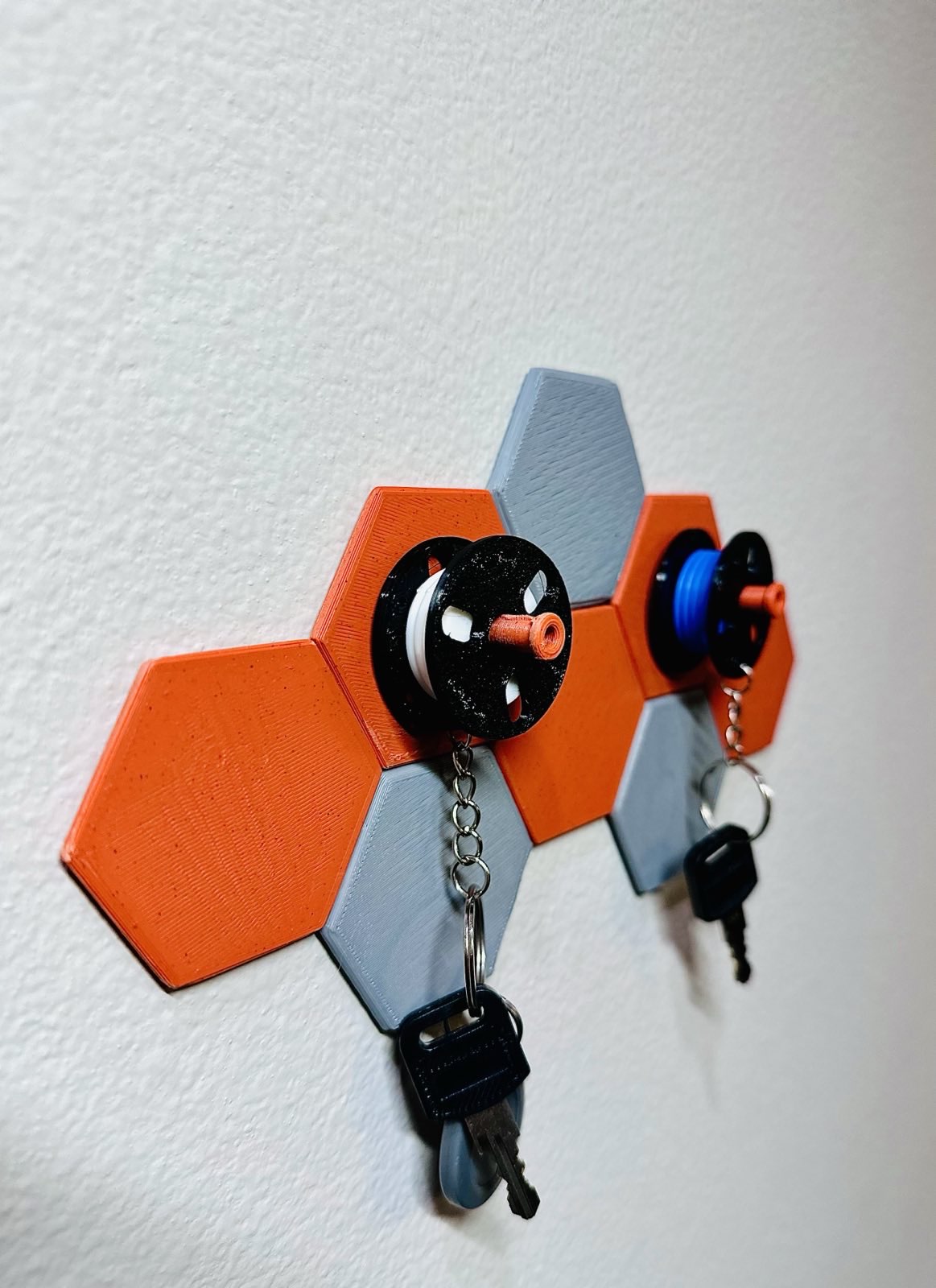 Mini Filament Spool Key Hanger/keychain by Logan 3D | Download free STL ...