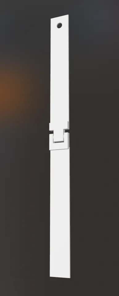 Foldable Ruler V1.2 by Exodus | Download free STL model | Printables.com