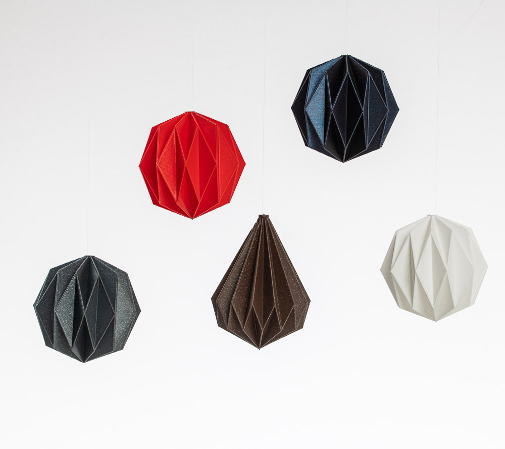 Christmas bulb origami by JAKUB VIKTORA | Download free STL model ...