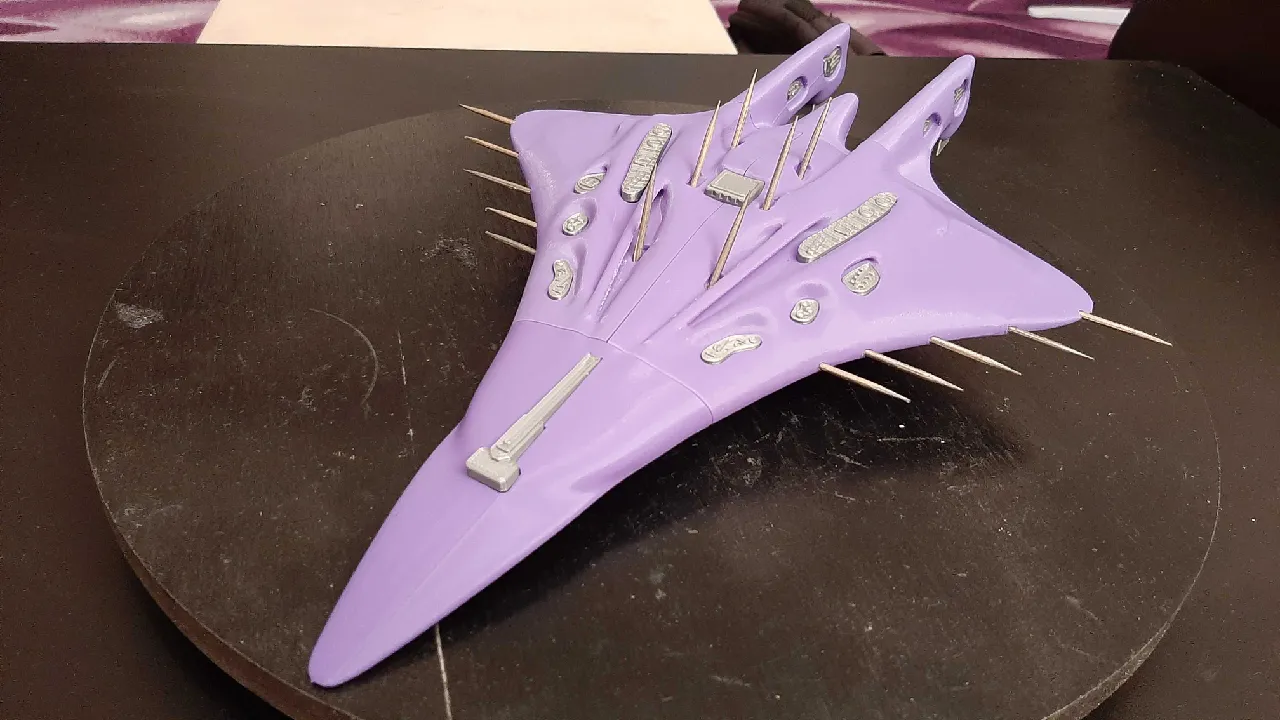 Wraith Cruiser from Stargate by Martin | Download free STL model ...