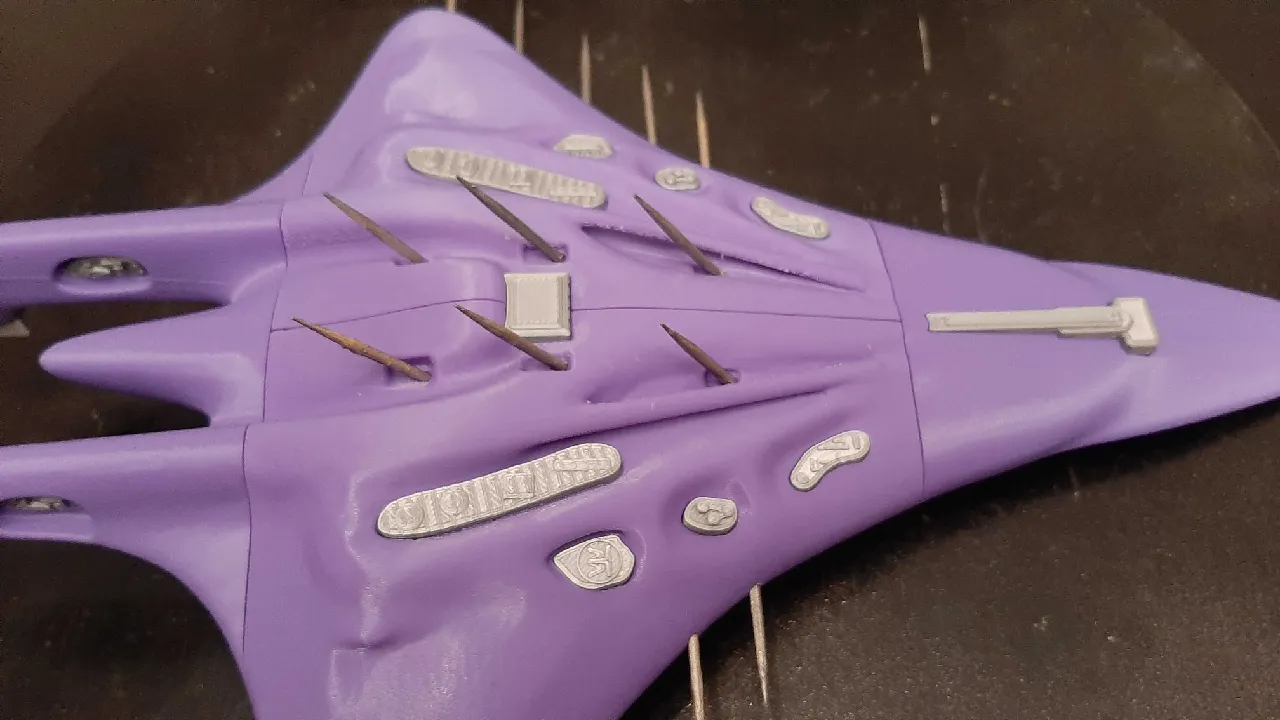 Wraith Cruiser from Stargate by Martin | Download free STL model ...