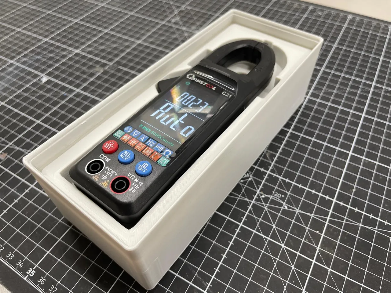 Gridfinity base tester multimetro by Makezings | Download free STL ...