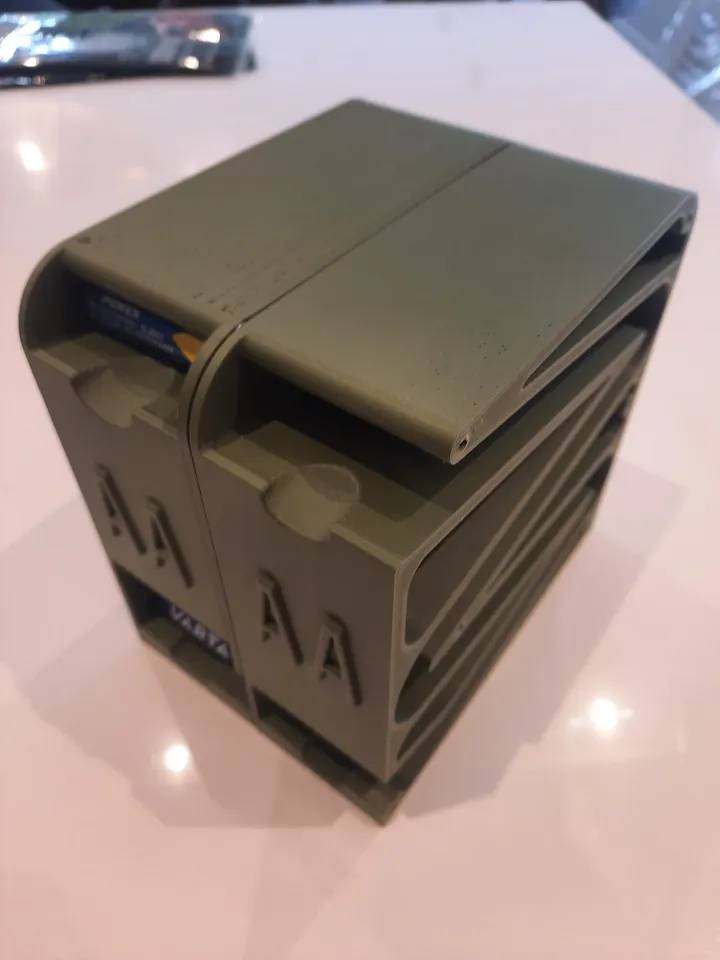 AA Battery dispenser by PM0852 | Download free STL model | Printables.com