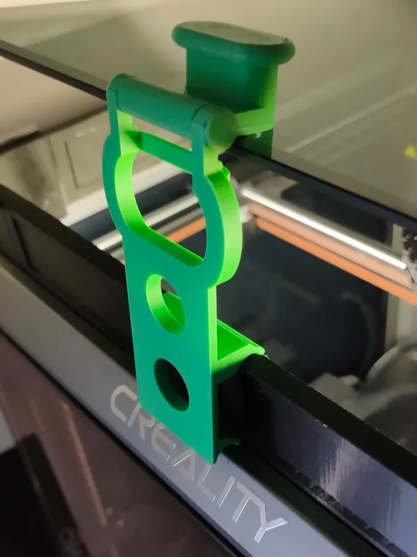 Creality K1 MAX folding lid support V3 by Jan Kurek | Download free STL ...