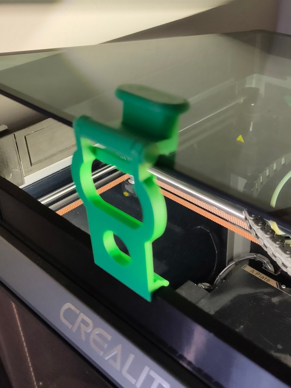 Creality K1 MAX folding lid support V3 by Jan Kurek | Download free STL ...