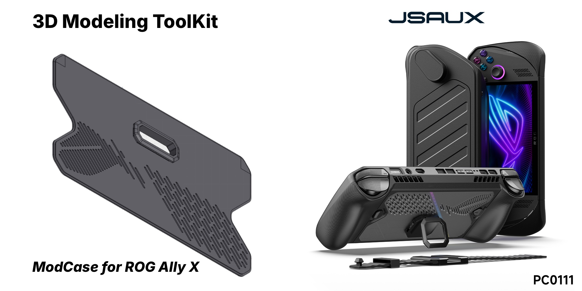 JSAUX ModCase for ROG Ally X - Design Environment / 3D Modeling ToolKit ...