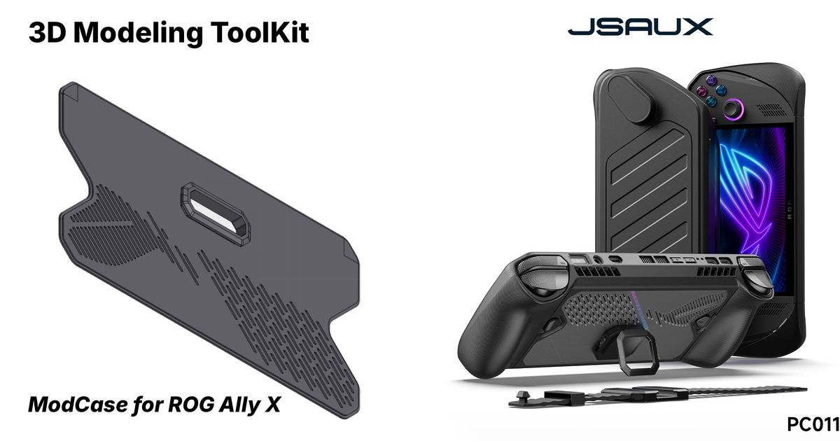 JSAUX ModCase for ROG Ally X - Design Environment / 3D Modeling ToolKit ...
