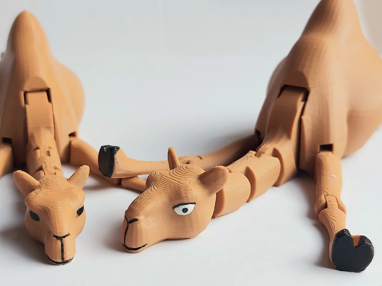 Articulated Camel (Print-in-Place) by kida | Download free STL model ...