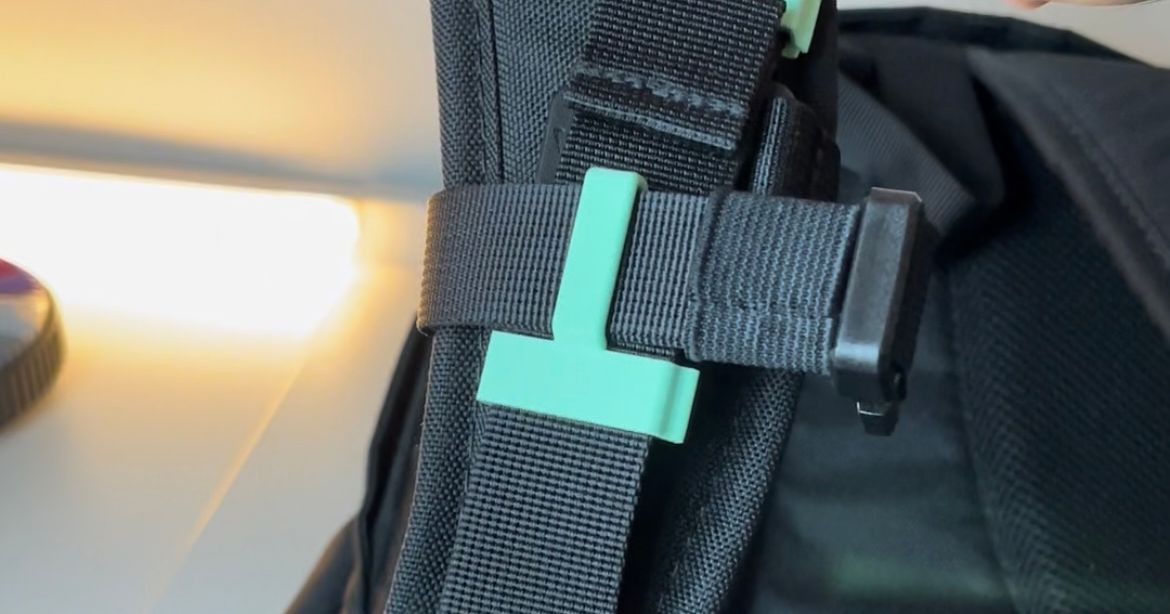 Backpack Strap Clips by thisis3dprinted | Download free STL model ...