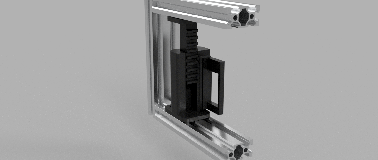 mg995&mg996r servo lifting system for 2040 profile by Marcin Lekston ...