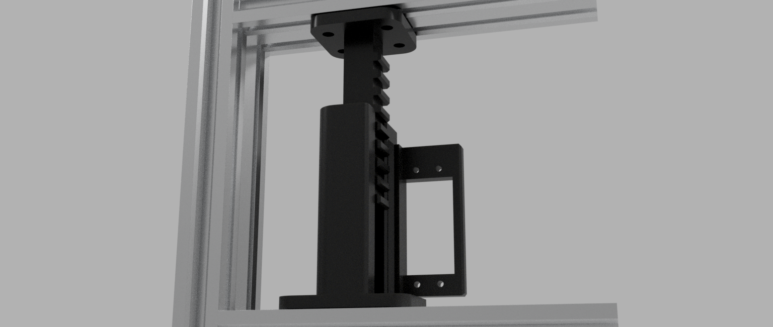 mg995&mg996r servo lifting system for 2040 profile by Marcin Lekston ...