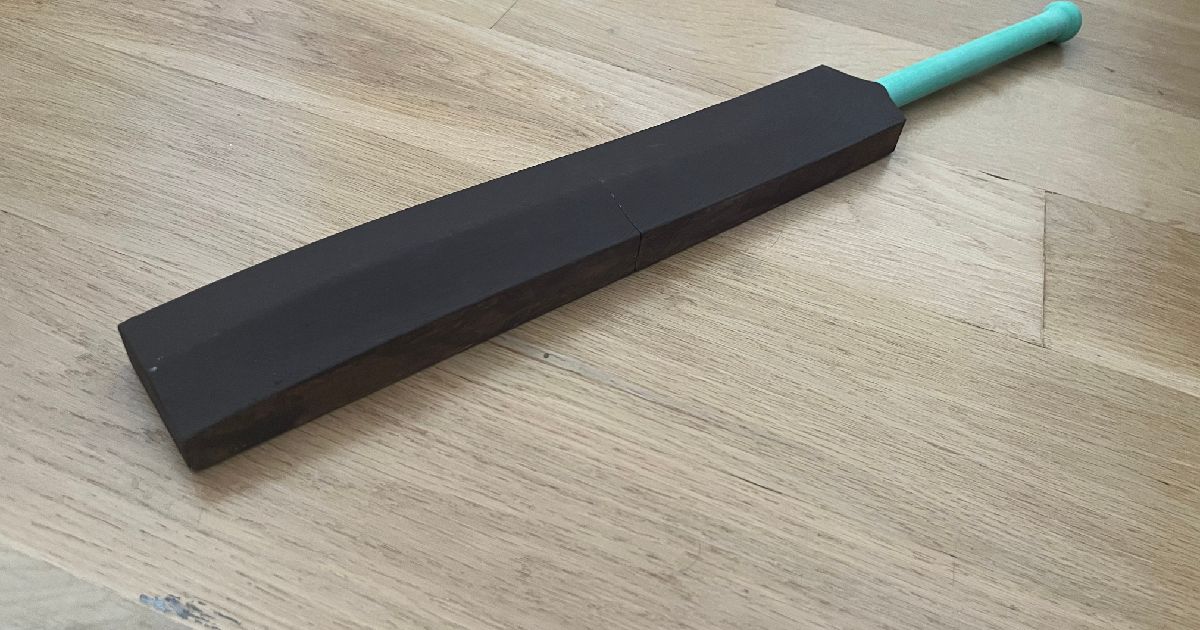 Scale Cricket Bat by Chris Narveson | Download free STL model ...