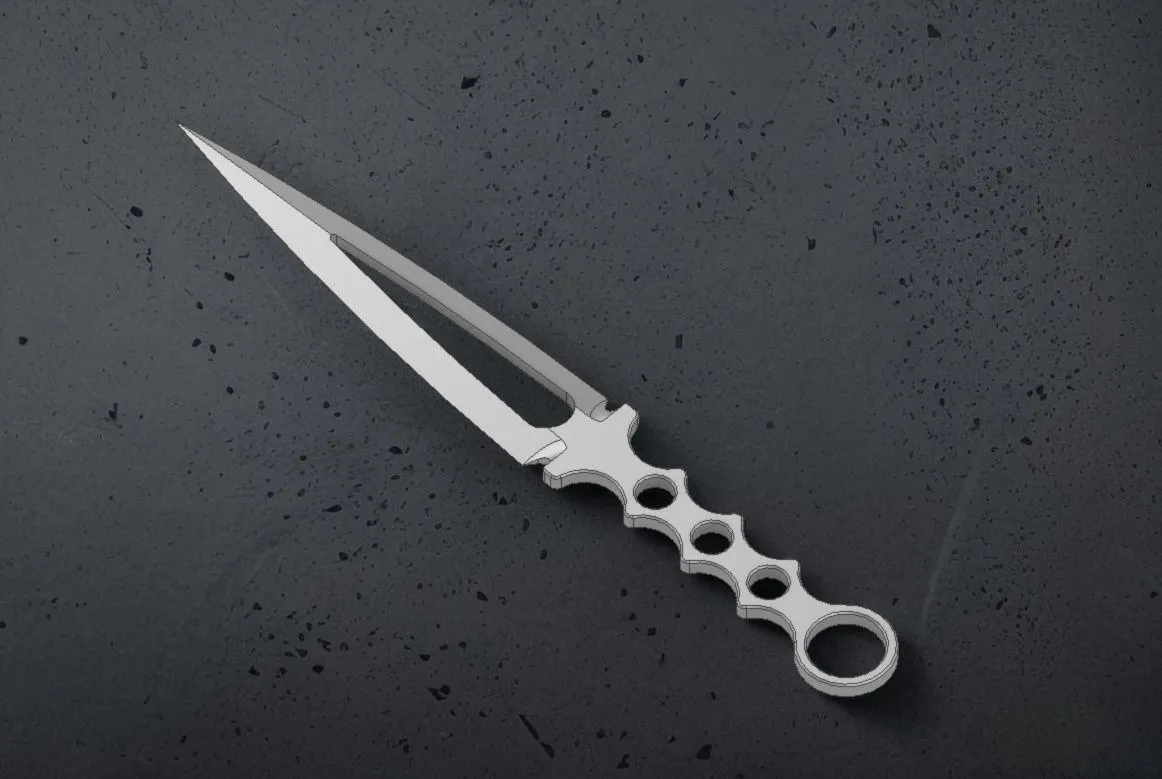 Skeletonized Dagger by FileForge | Download free STL model | Printables.com