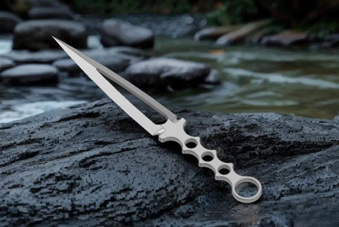 Skeletonized Dagger by FileForge | Download free STL model | Printables.com