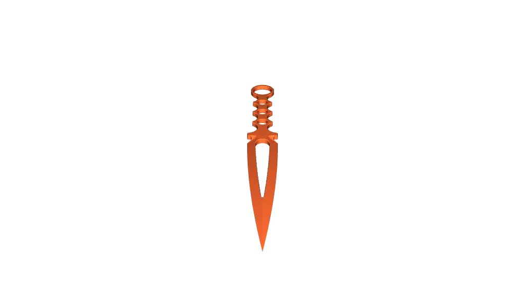 Skeletonized Dagger by FileForge | Download free STL model | Printables.com