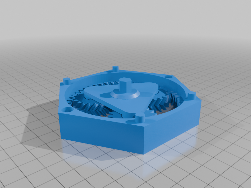 Print In Place Stackable Planetary Gear Set 1:5.25 by next generation ...