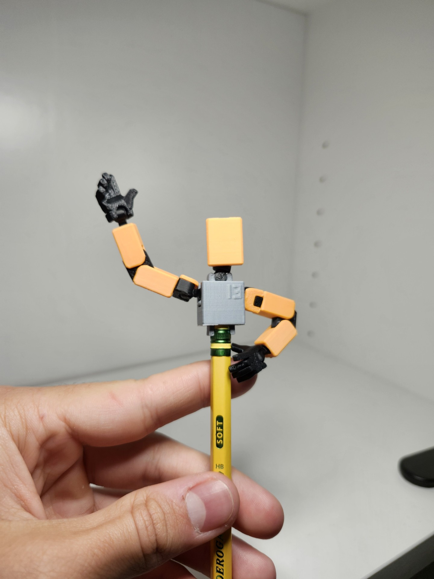 Easy 13 Pencil Topper by KPrints3D | Download free STL model ...