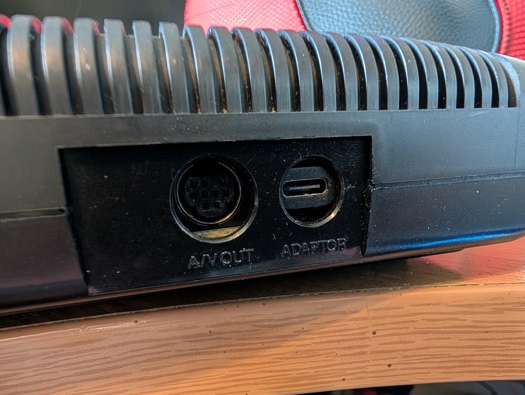 Sega Mega Drive 2 USB C Power Mod by DynaMight1124 | Download free STL ...