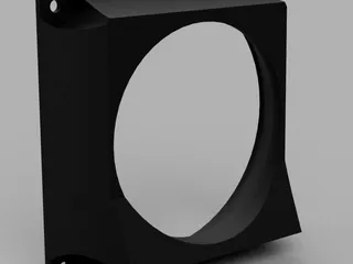 Victron EasySolar 120mm Fan mount / bracket by flippo | Download free ...