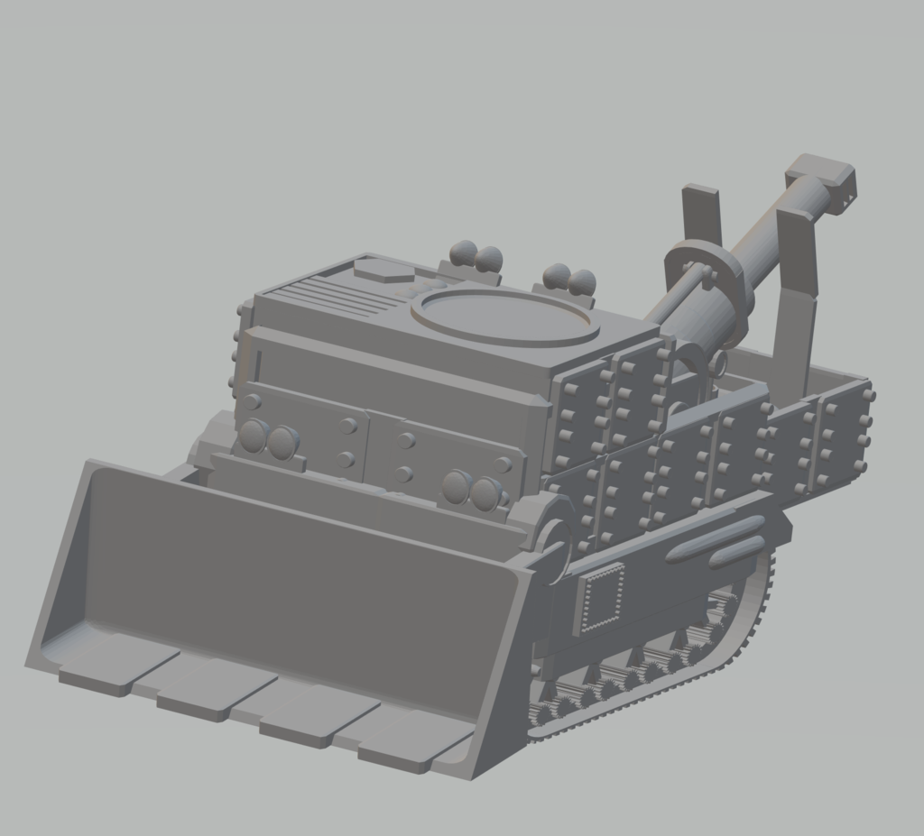 FHW: Grot Army artillery tank (grim dark) by The Free Heathen Workshop ...