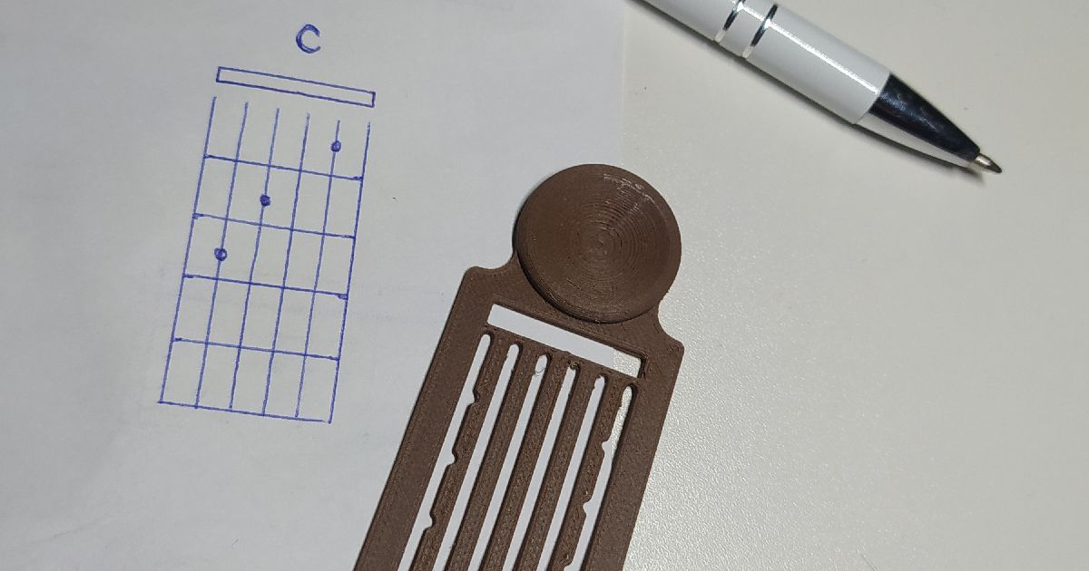 Chord marking template by Hledas | Download free STL model | Printables.com