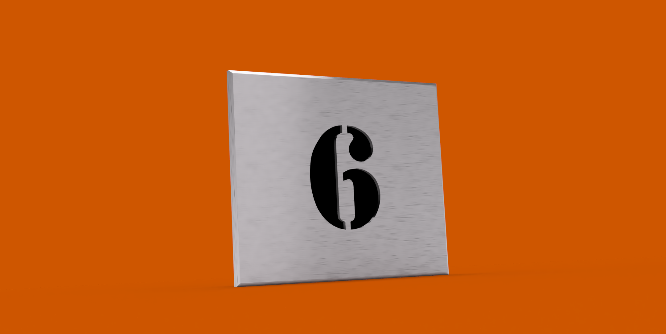 House Number Plate 1-10 por LeTTDesign | Descargar modelo STL gratuito ...