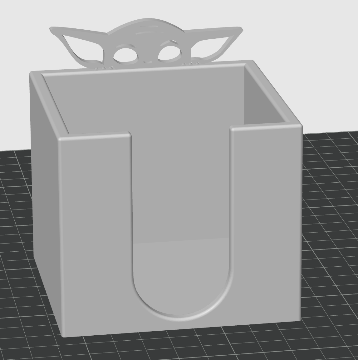 Yoda Sticky Note Holder by LeTTDesign | Download free STL model ...