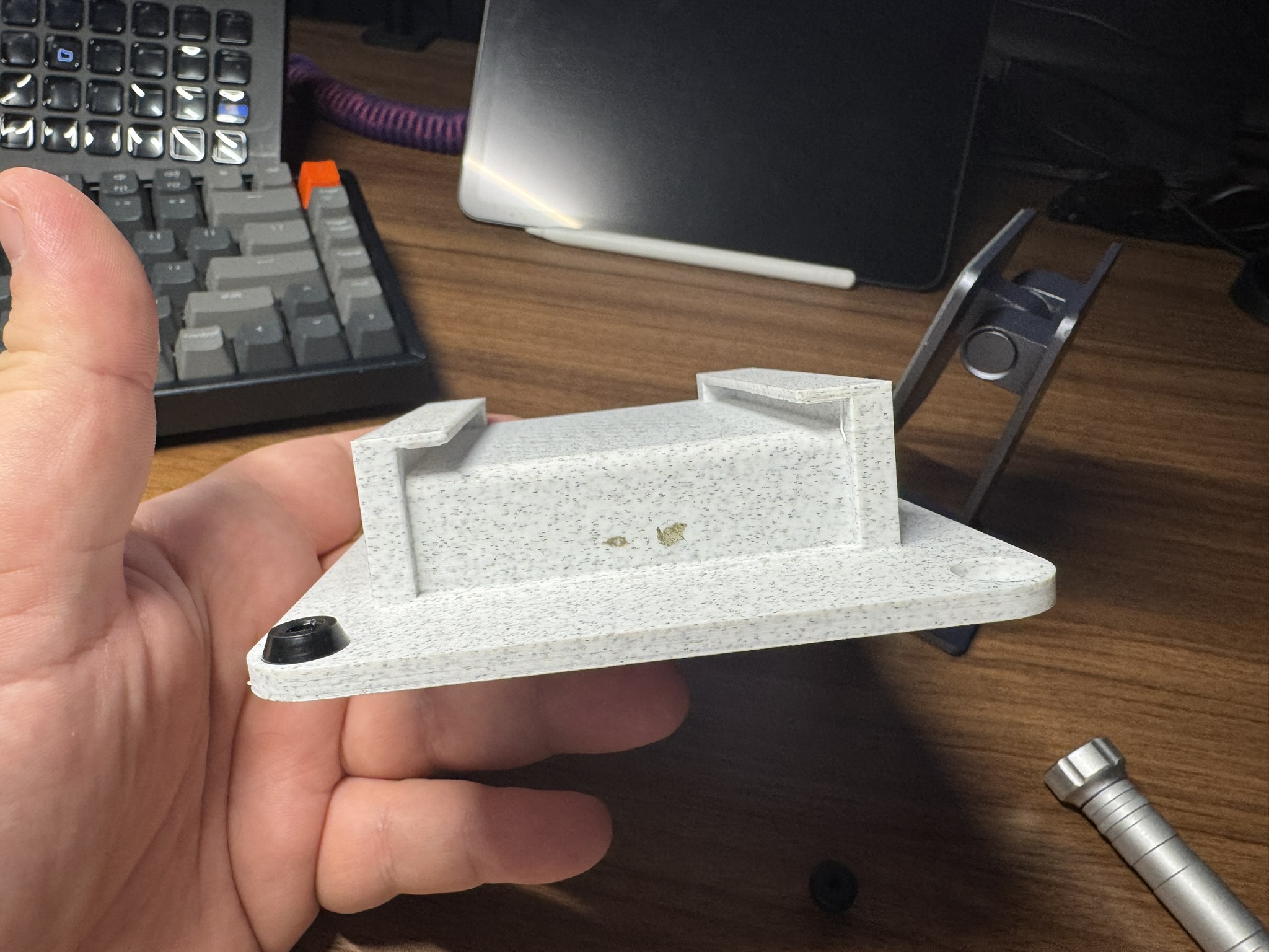 PCpanel pro stand adapter by BUFU | Download free STL model ...