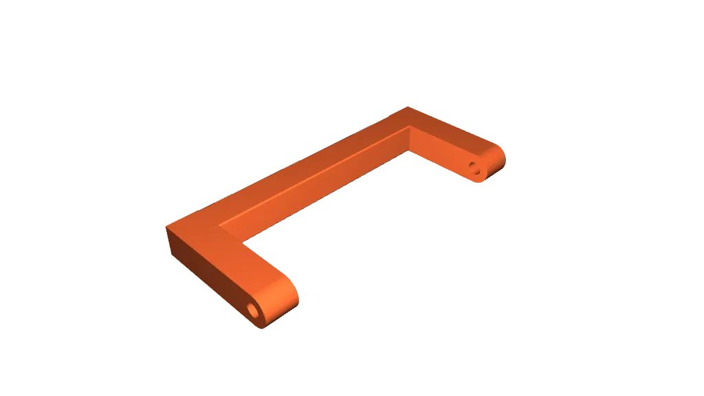 Heavy Duty Handle and Bracket by Jace | Download free STL model ...