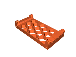 MMU3 Buffer top/bottom plate with screw mounts by Chris Jones ...