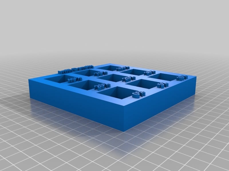 Display Tray for Infill Pattern and Infill Density by Kronr | Download ...