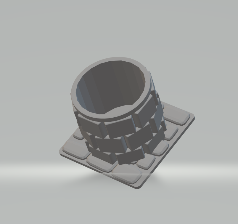 FHW: Well,Well,Well 28mm scale (capped well) por The Free Heathen ...