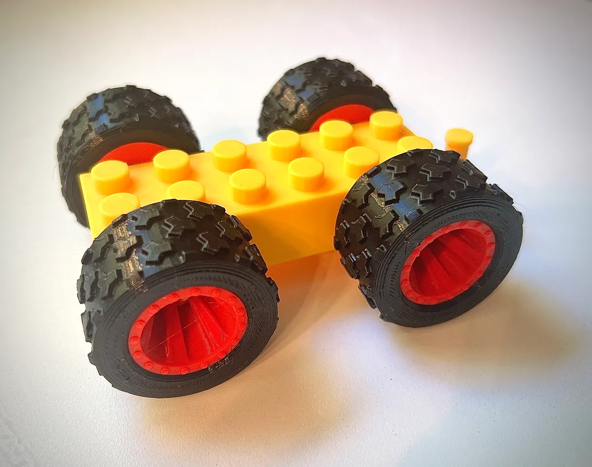 Duplo Monster Truck Base by JeffC | Download free STL model ...