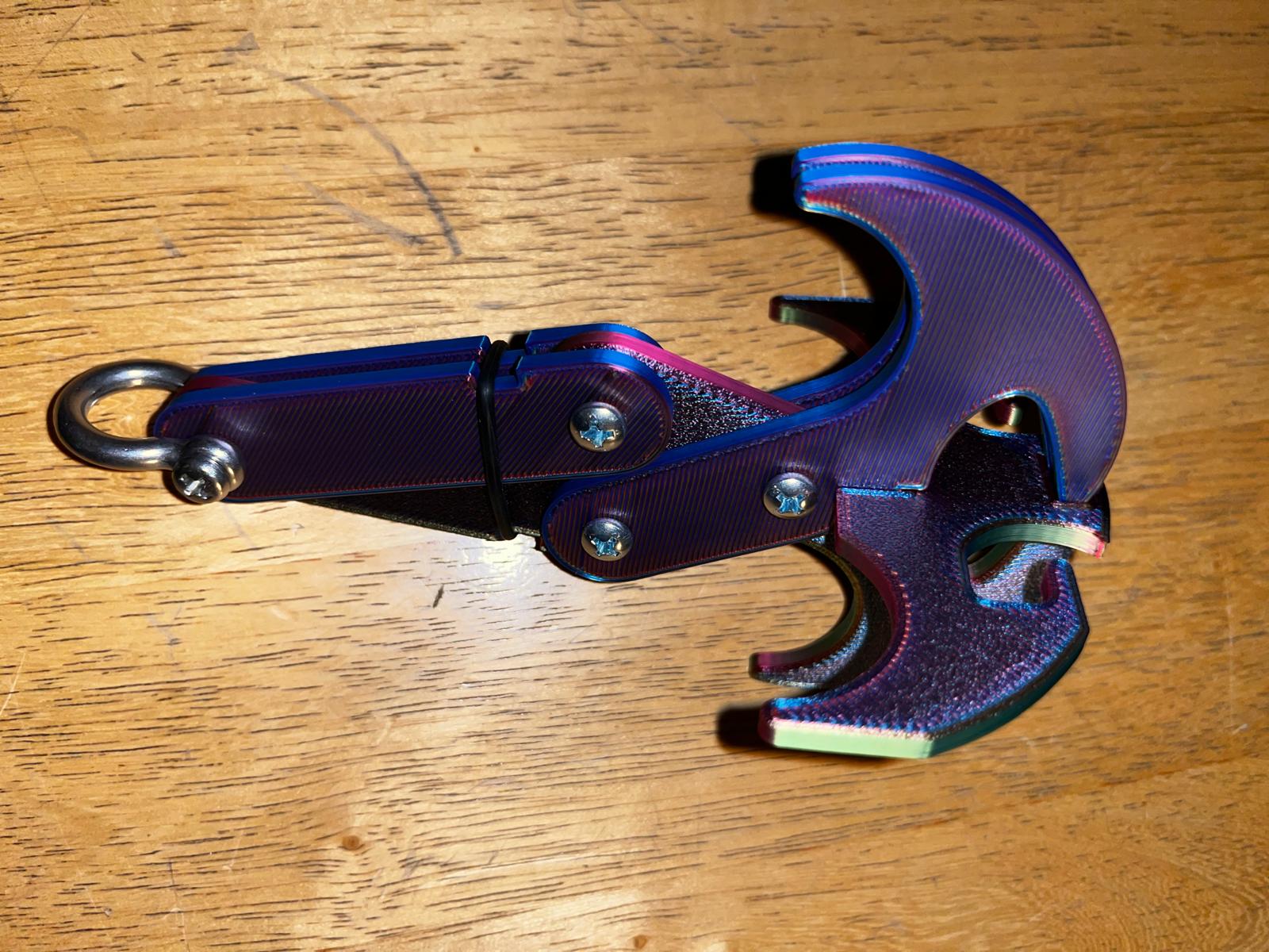 Gravity/Grappling Hook por Diroxn | Descargar modelo STL gratuito ...
