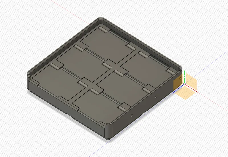 Parametric gridfinity storage sub-bins with snapping lids by Miles Dawkins | Download free STL ...