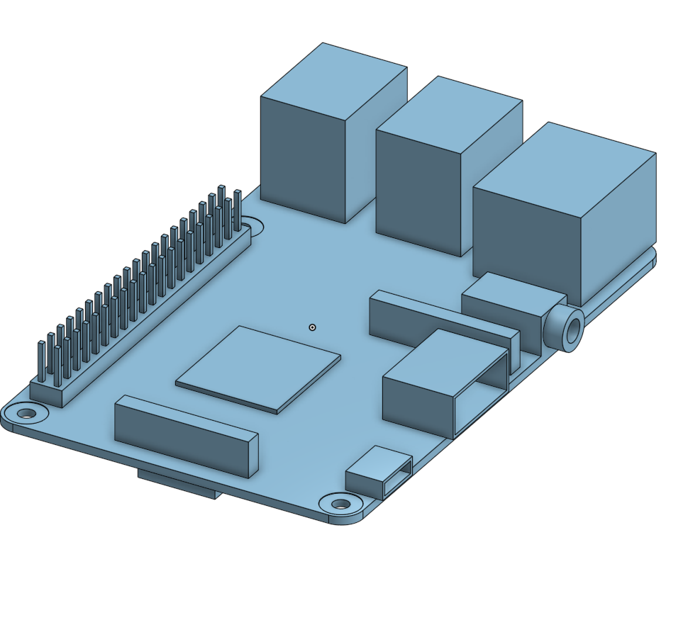 Raspberry Pi 3 Model B V1.7 - Reference Model by Alfonso Oramas ...