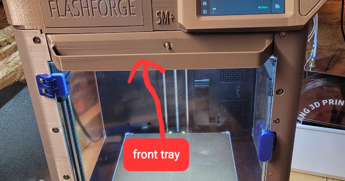 Flashforge 5M+ Ilyas Enclosure Mod V2 by Rickee Palmer | Download free STL model | Printables.com