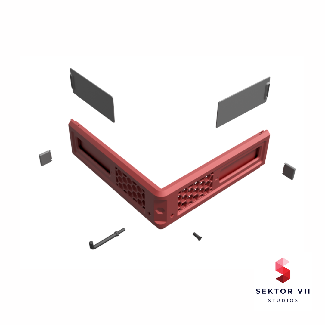 CREALITY K1 MAX RAISER / LID EXTENSION / RISER / TOP COVER / UPGRADE ...