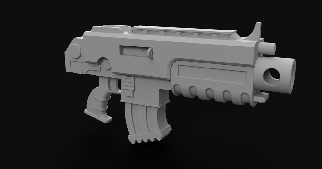Warhammer 40K Bolter par StarBug_Props | Téléchargez gratuitement un ...