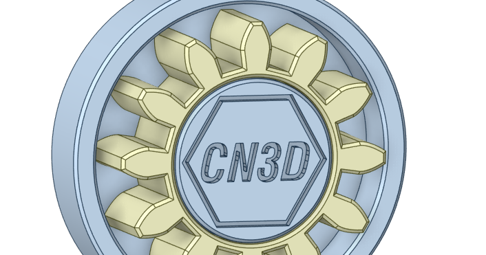 CN3D Gear Clicker Key Tag - Stress Relief Toy by Nadir @ CN3D ...